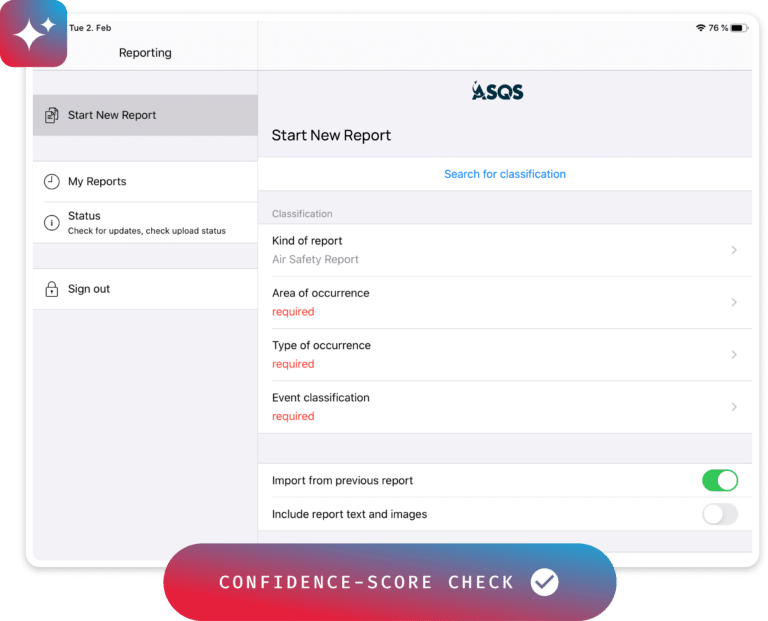 iQSMS AI Features - ASQS